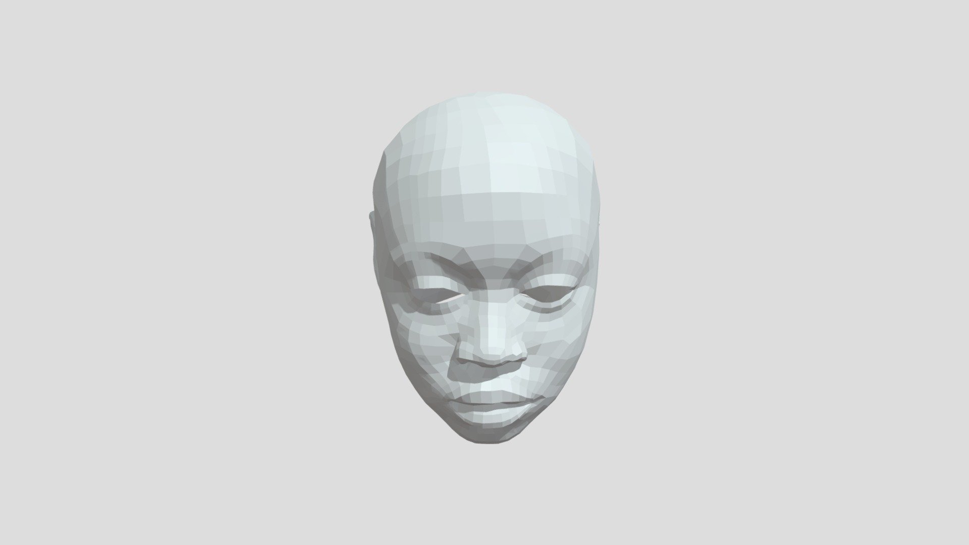 Topologized Face - Download Free 3D model by Ella Wahlquist ...