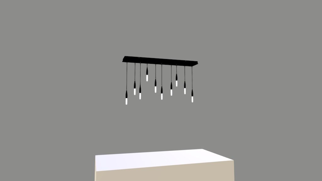 Kelly-Taylor-Flute-Chandelier - 3D model by studiodunn [25b6cbf ...