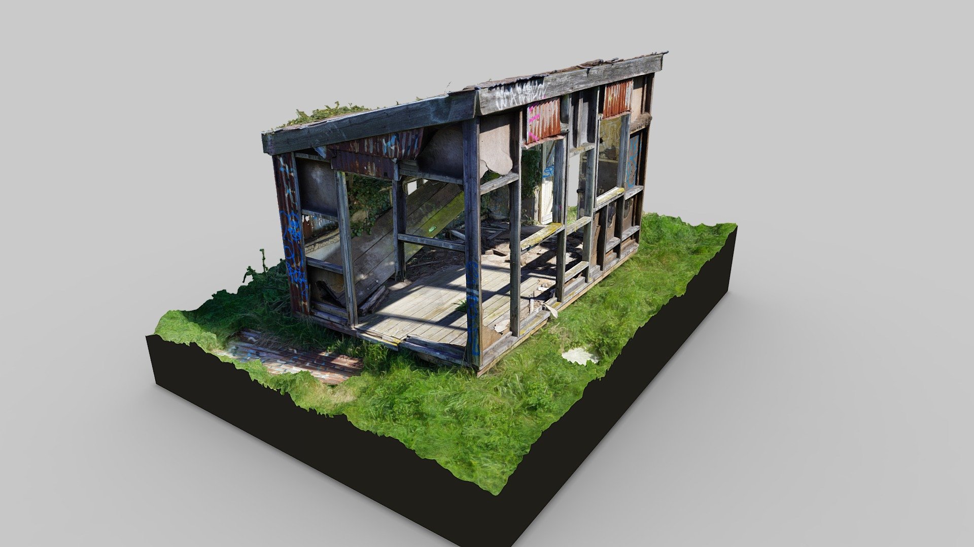 Wells Fireworks Factory Building 1 - Download Free 3D model by ...