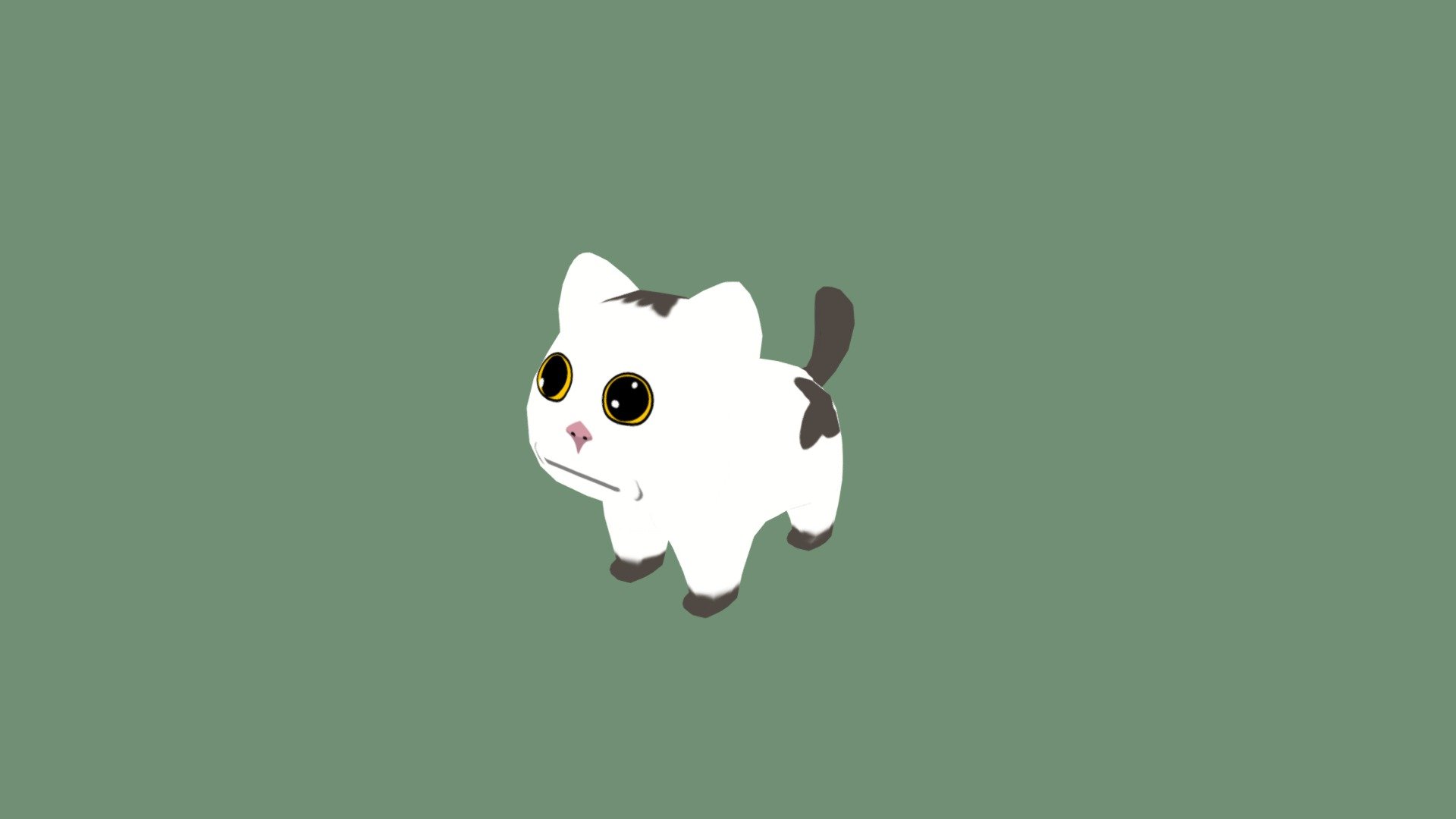 Meme Cat - 3D model by nyomryu [25b706d] - Sketchfab