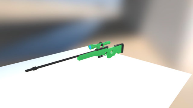 Awp-classic-green 3D models - Sketchfab