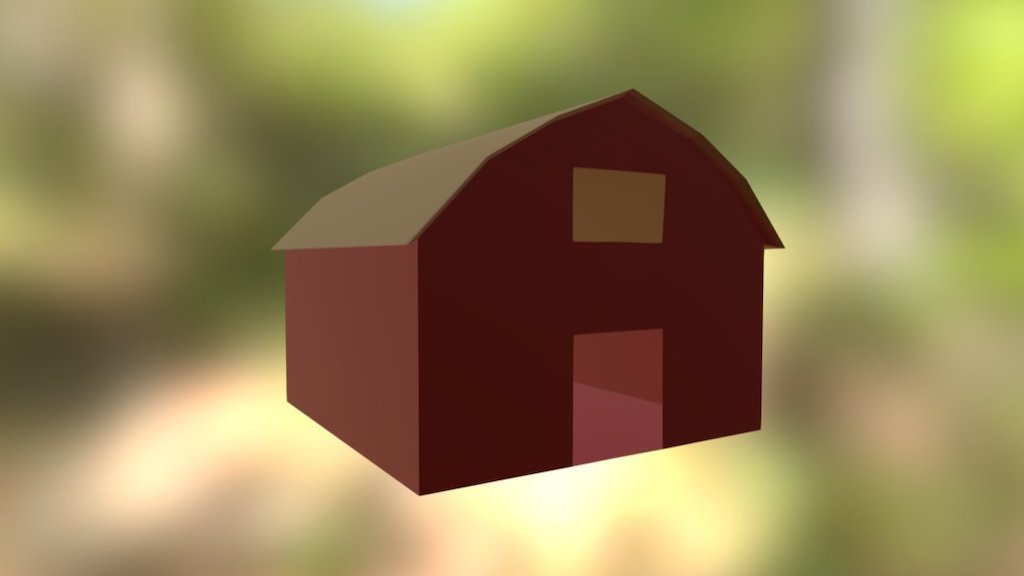 Barn - 3D model by blitzarcticwolf [25b96db] - Sketchfab