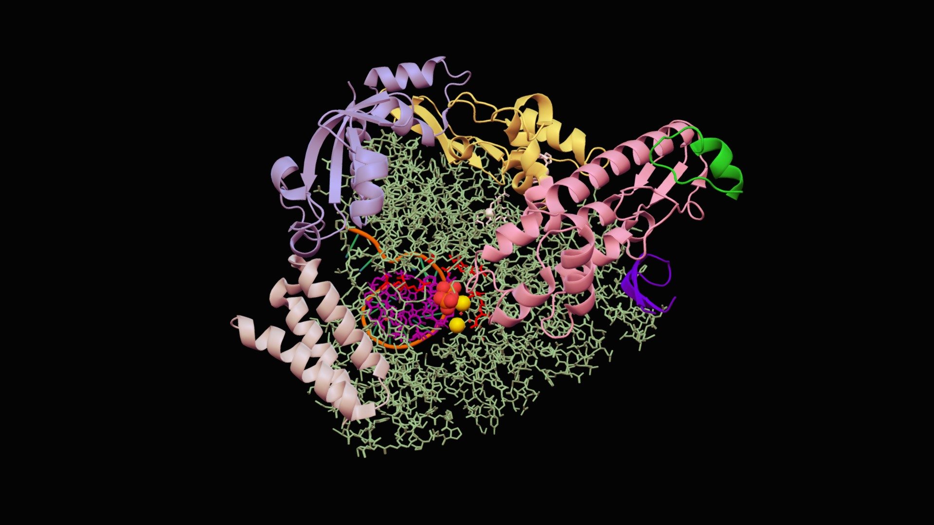 RdRp inhibition from SARS-CoV-2 by remdesivir - 3D model by ...