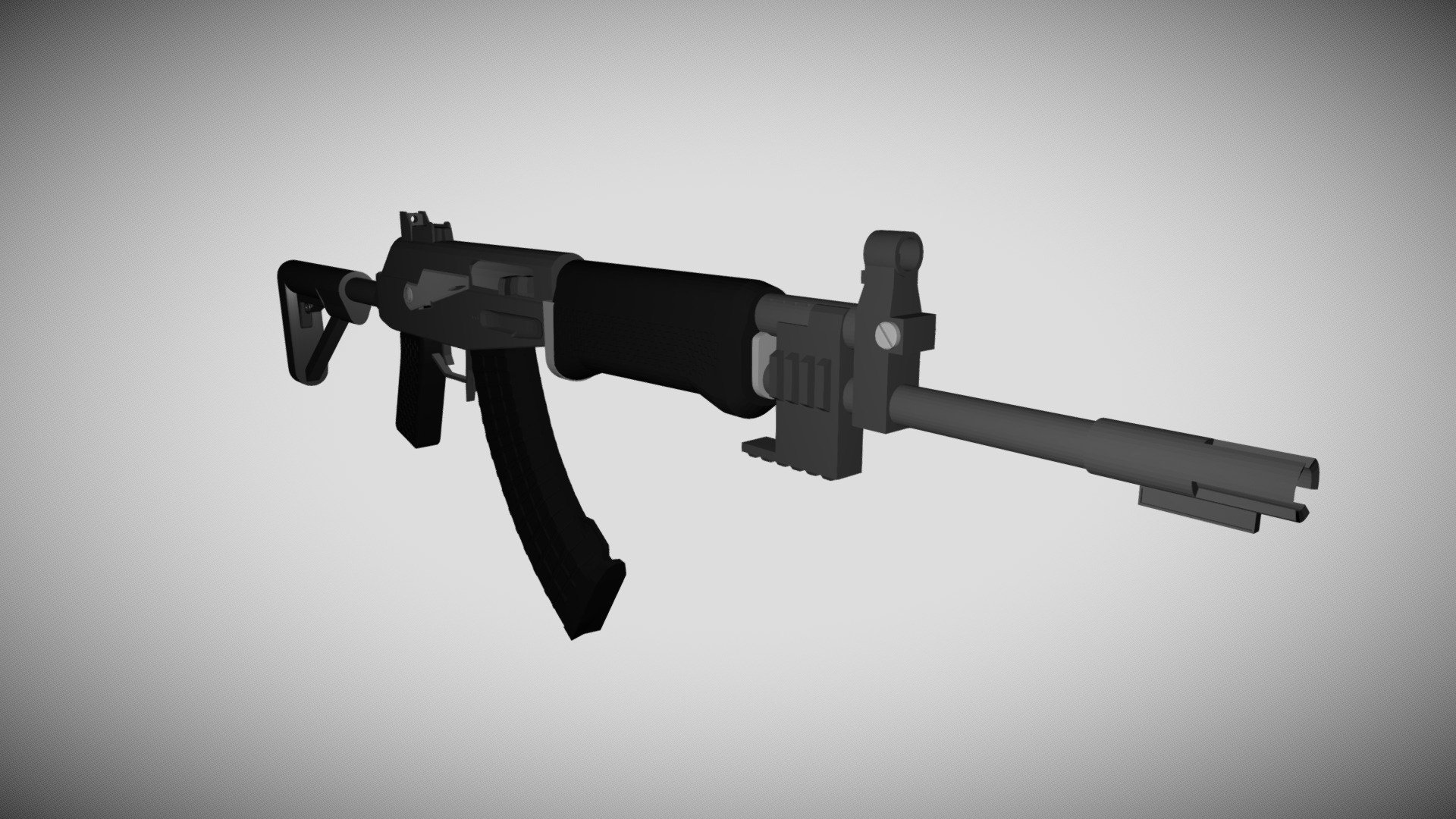 RK-62 Assault Rifle - 3D model by TheTopyz [25ba0a7] - Sketchfab