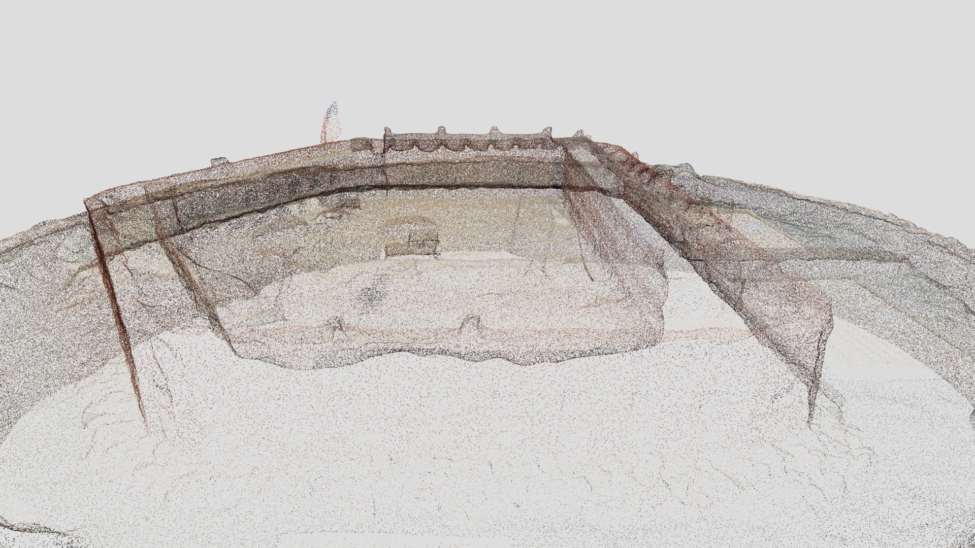 Big Fort Sumter Model Point Cloud - 3D model by stevencmutter [25ba0de ...