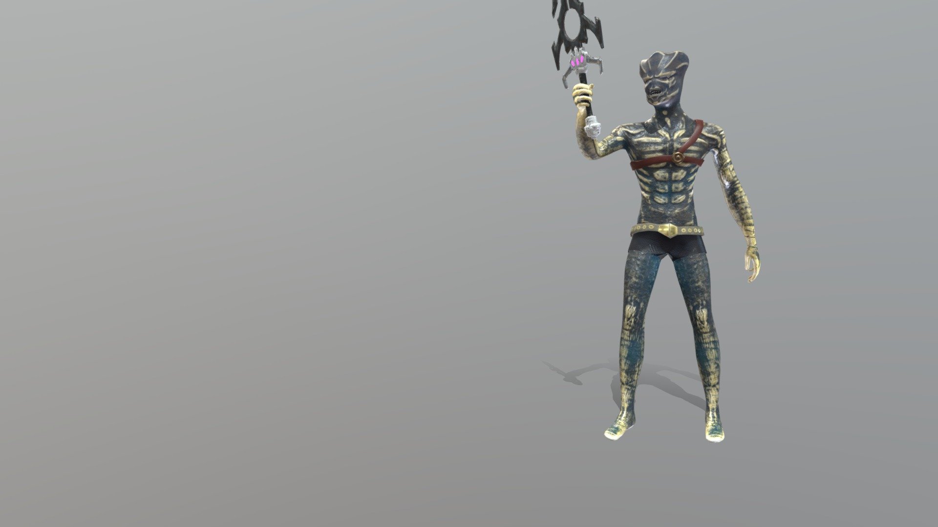 Alien with Sword - Download Free 3D model by Ashalanory [25bc0d9 ...