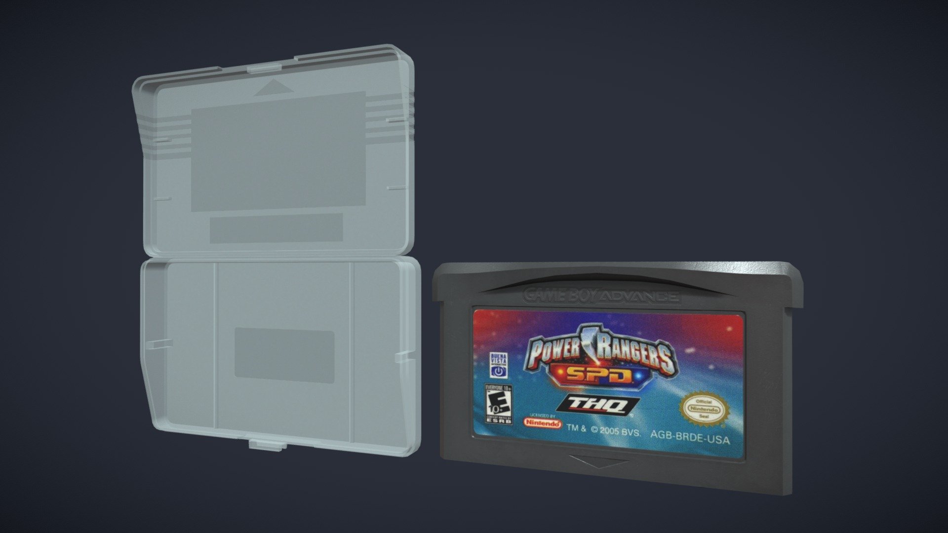 Gameboy Advance Cartridge - 3D model by luigi_30 [25bd1b5] - Sketchfab