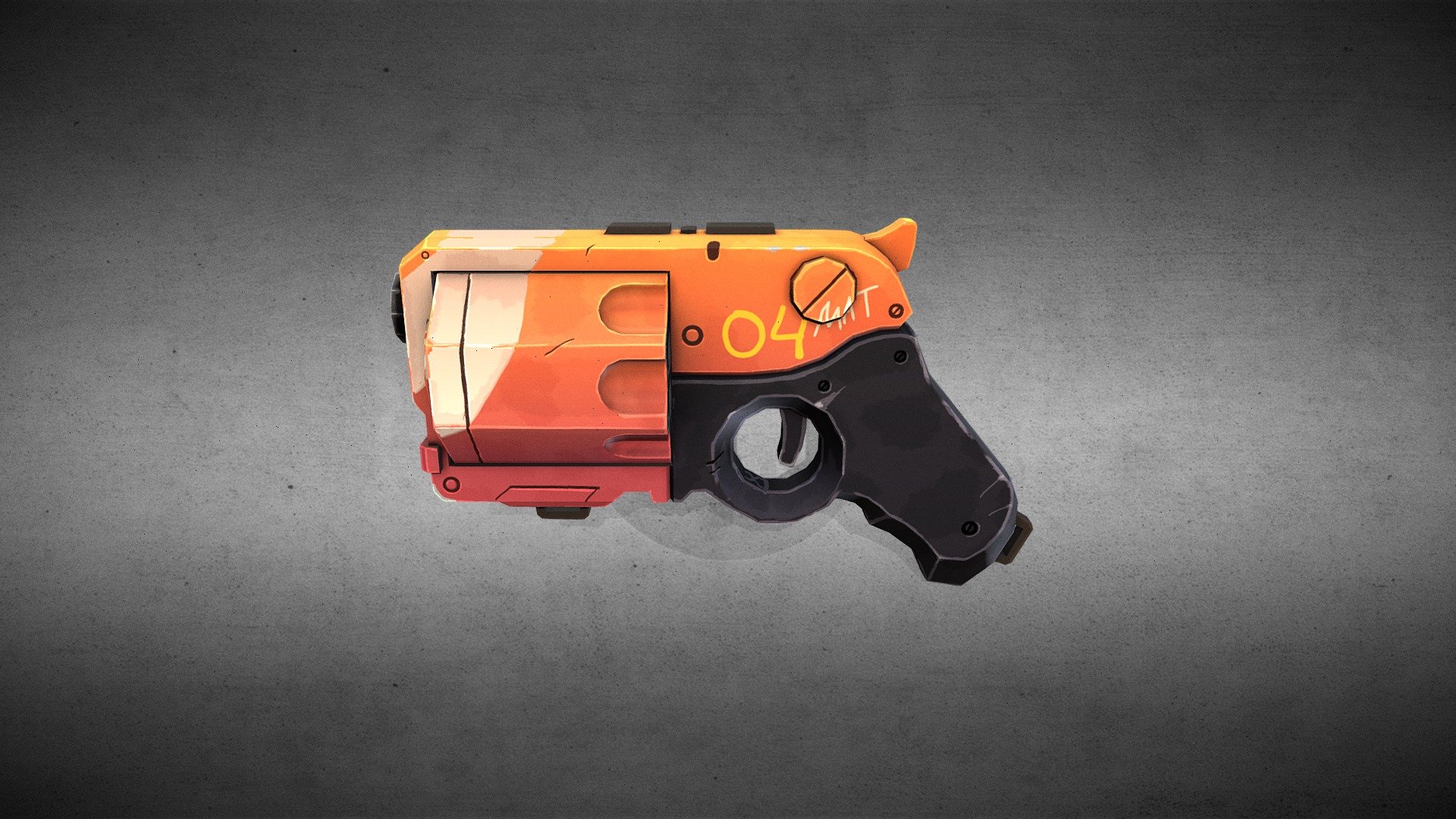 stylized_gun - Download Free 3D model by Vladyslav Holhanov ...