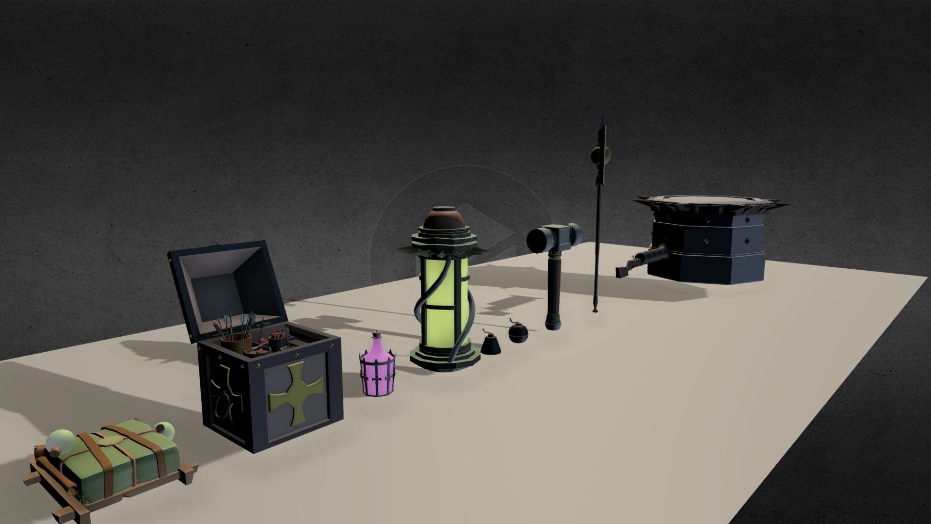 Draft_Warhammer_items_base_color - 3D model by RomanSharingan [25be821 ...