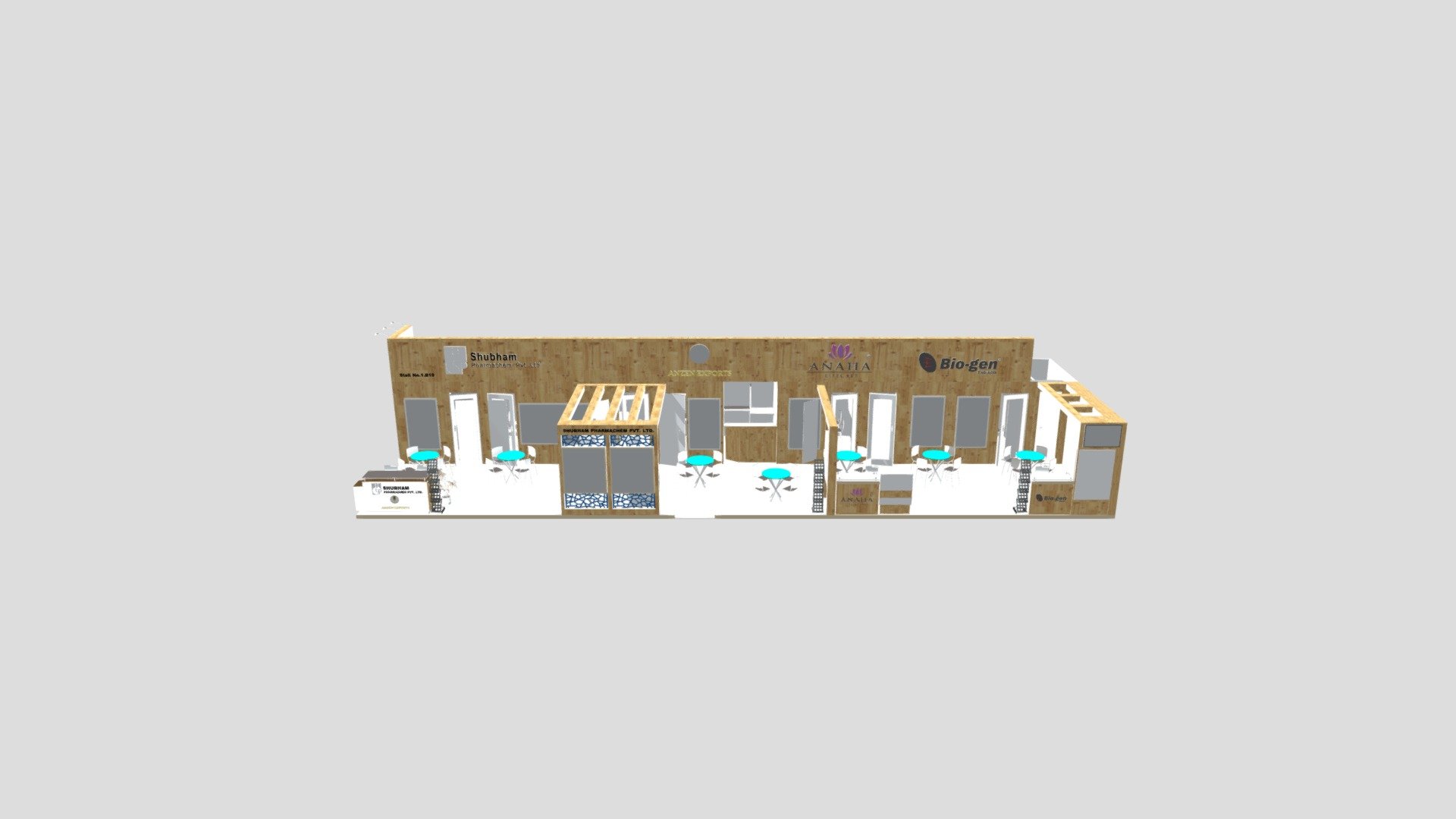 Bio-gen Extracts_114Sqm - 3D model by victorbrkt3 [25be8ed] - Sketchfab