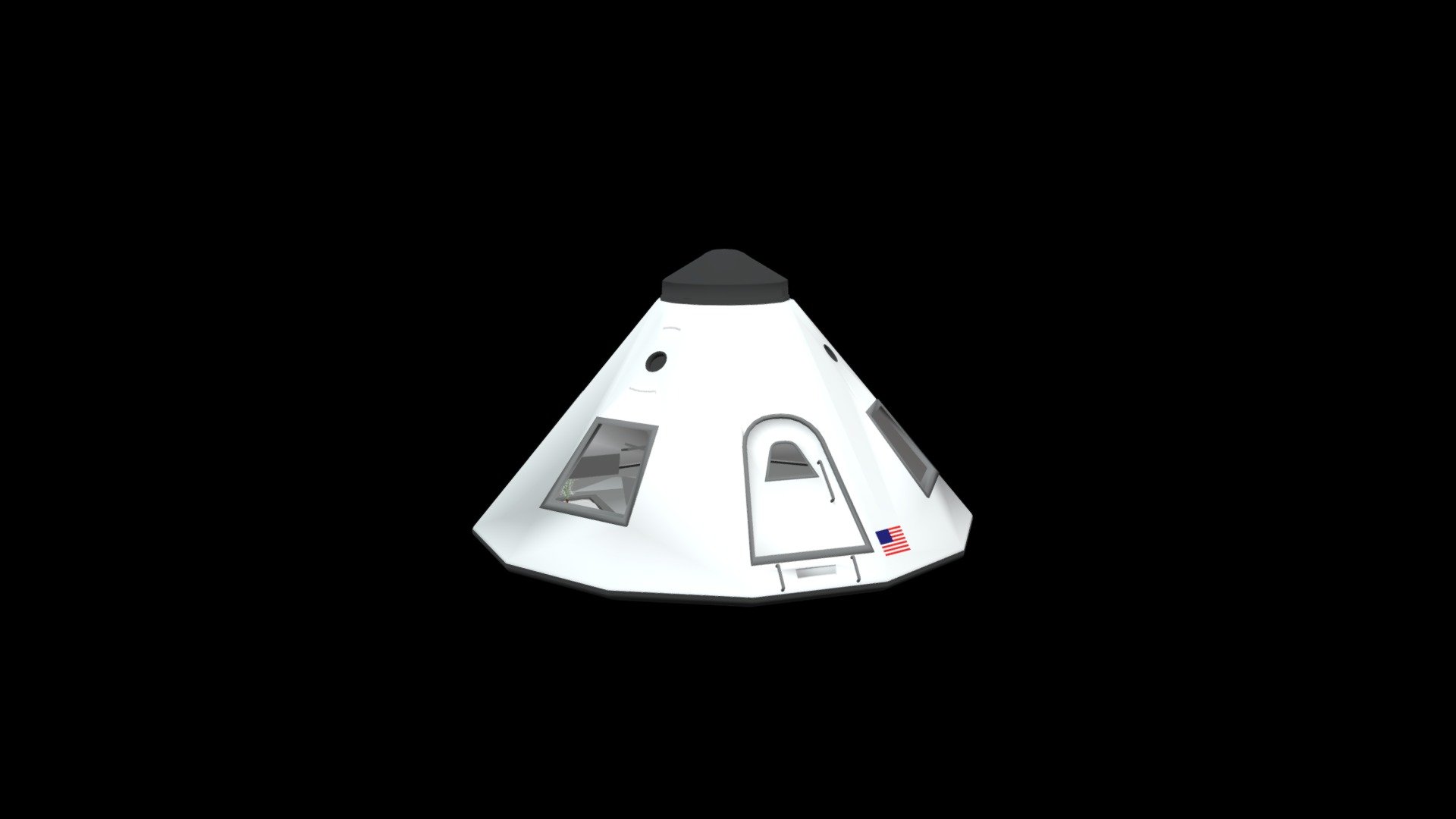 US Spacepod - 3D model by 3dsellke [25bf998] - Sketchfab