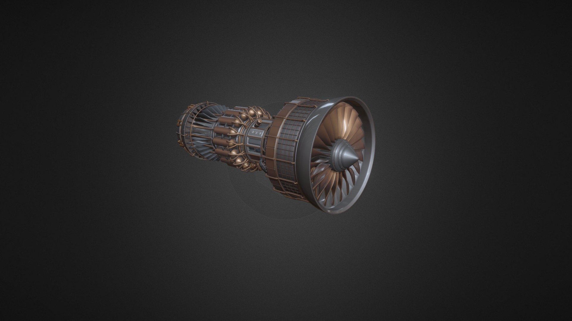 Turbine - 3D model by furiousfox [25c0e4b] - Sketchfab