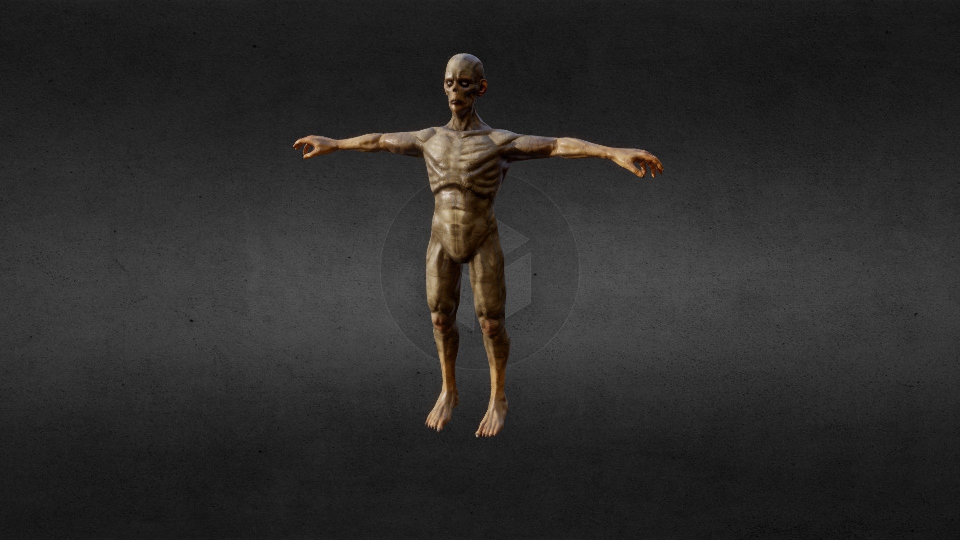 Zombie - Download Free 3D model by DJMaesen (@bumstrum) [25c230a ...