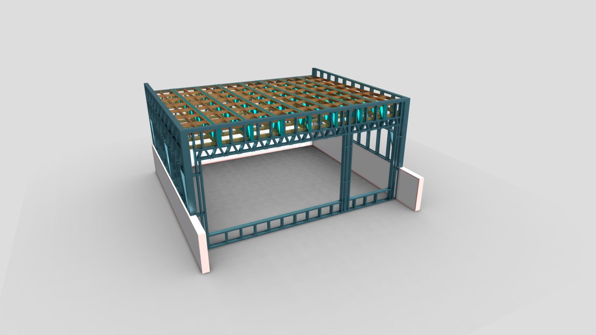 Kravcova_karkas - 3D model by Faceman_SR [25c4b85] - Sketchfab