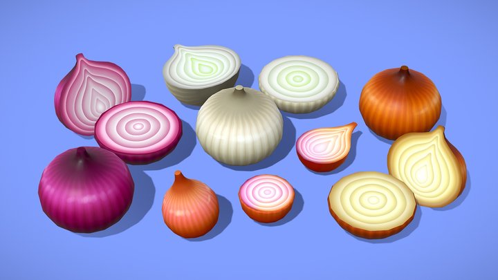 Shallot 3D models - Sketchfab
