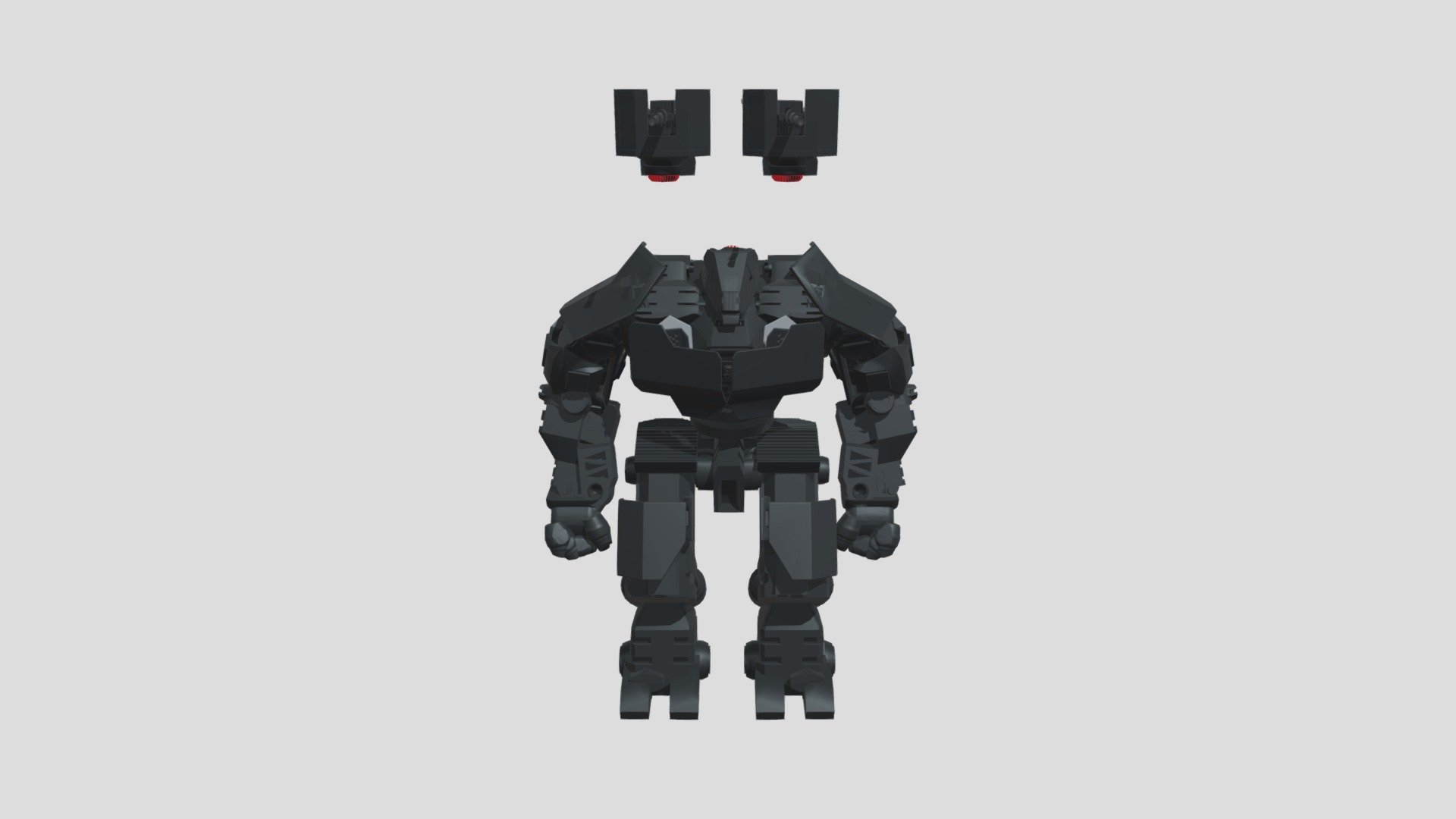 Stealth mech with drones - Download Free 3D model by graham (@shenr ...