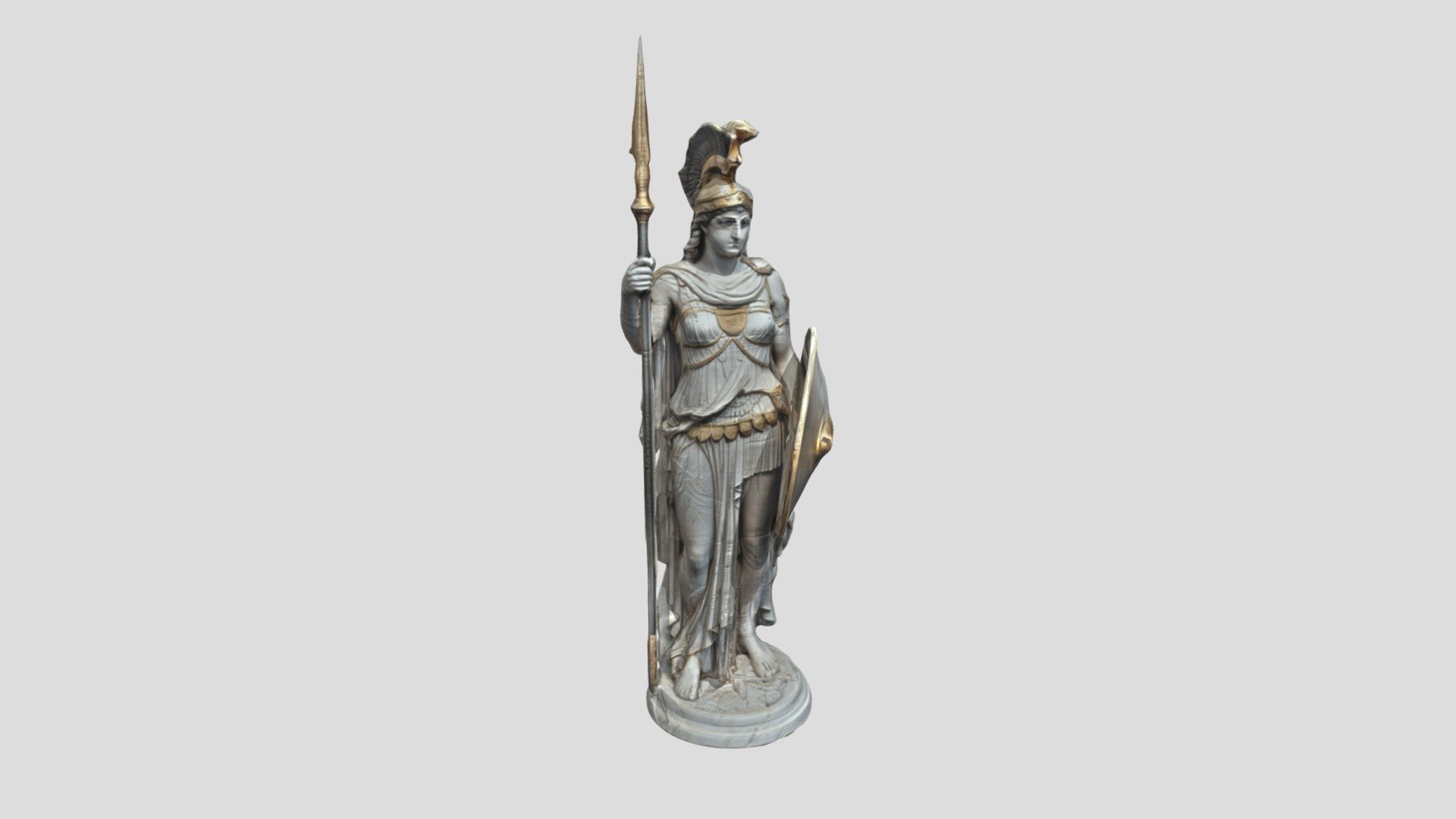 Athena - 3D model by raphastein [25c5403] - Sketchfab