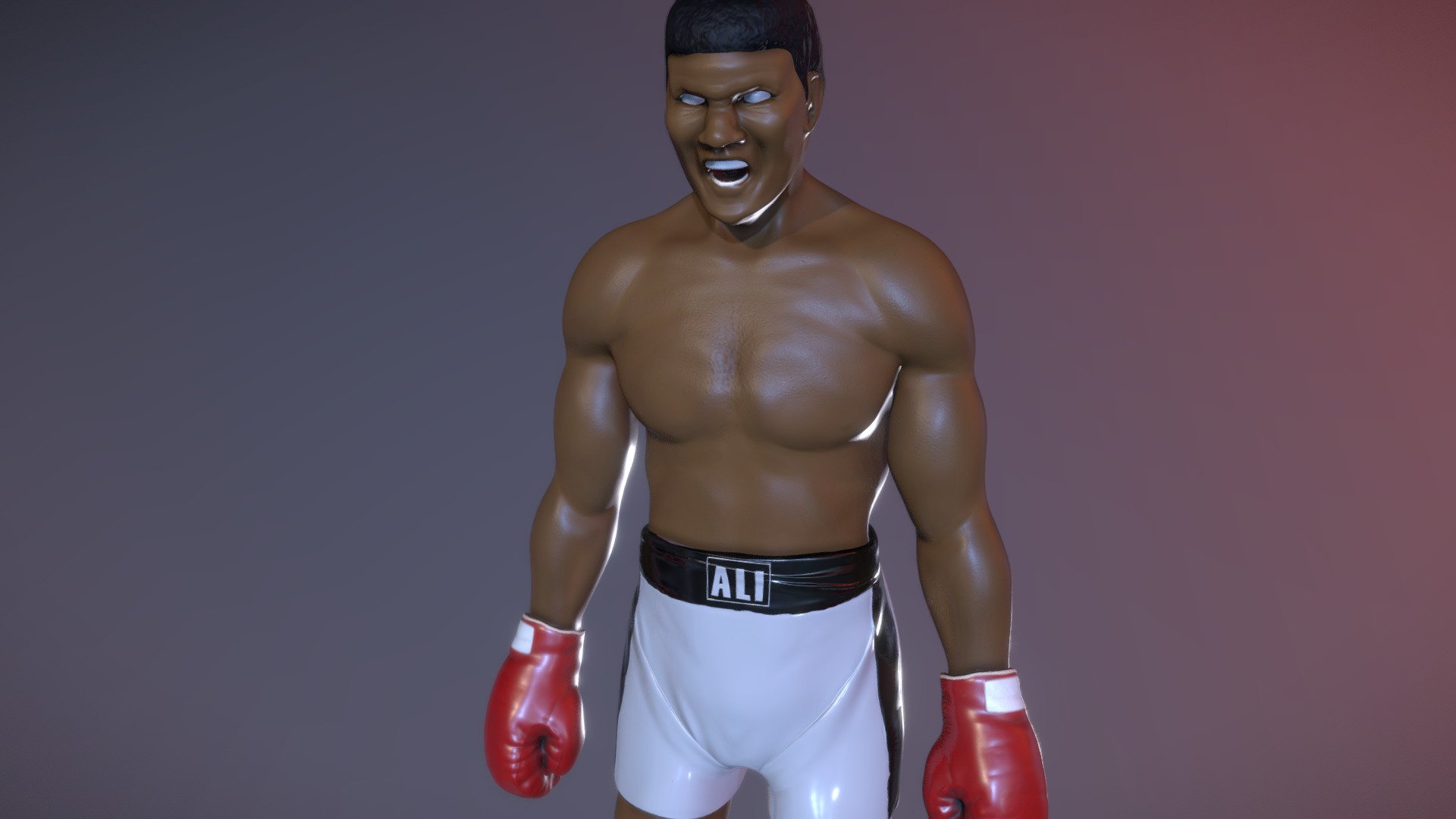 Muhammad Ali (Work in Progress) - 3D model by dbugg1138 [25c5956 ...