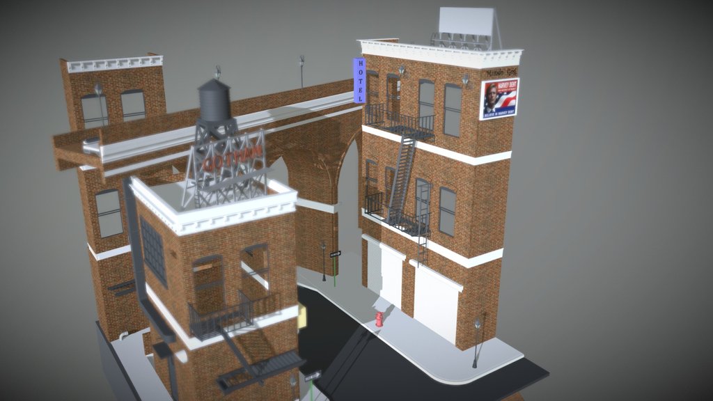 batman assets - A 3D model collection by a.pakarinen - Sketchfab