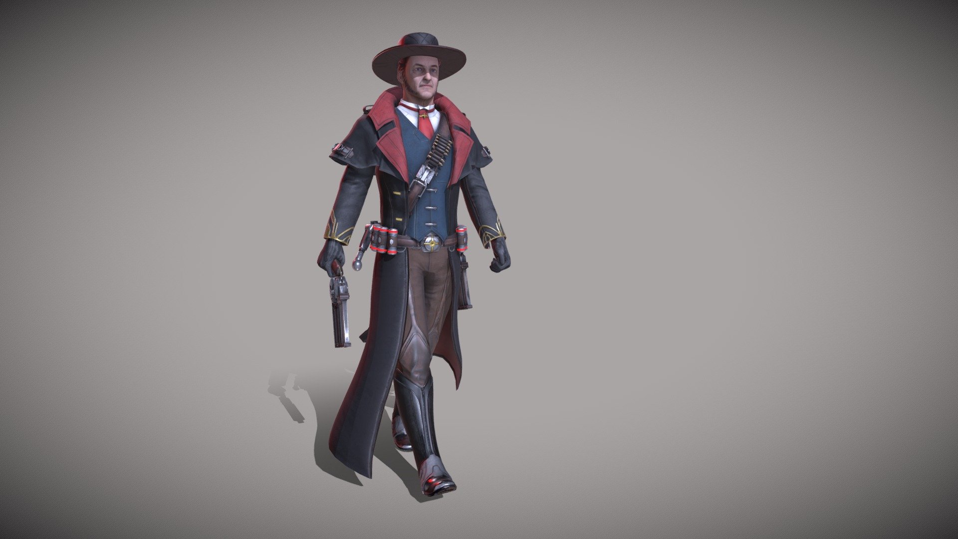 Gunslinger - 3D model by TShepko [25c67e8] - Sketchfab