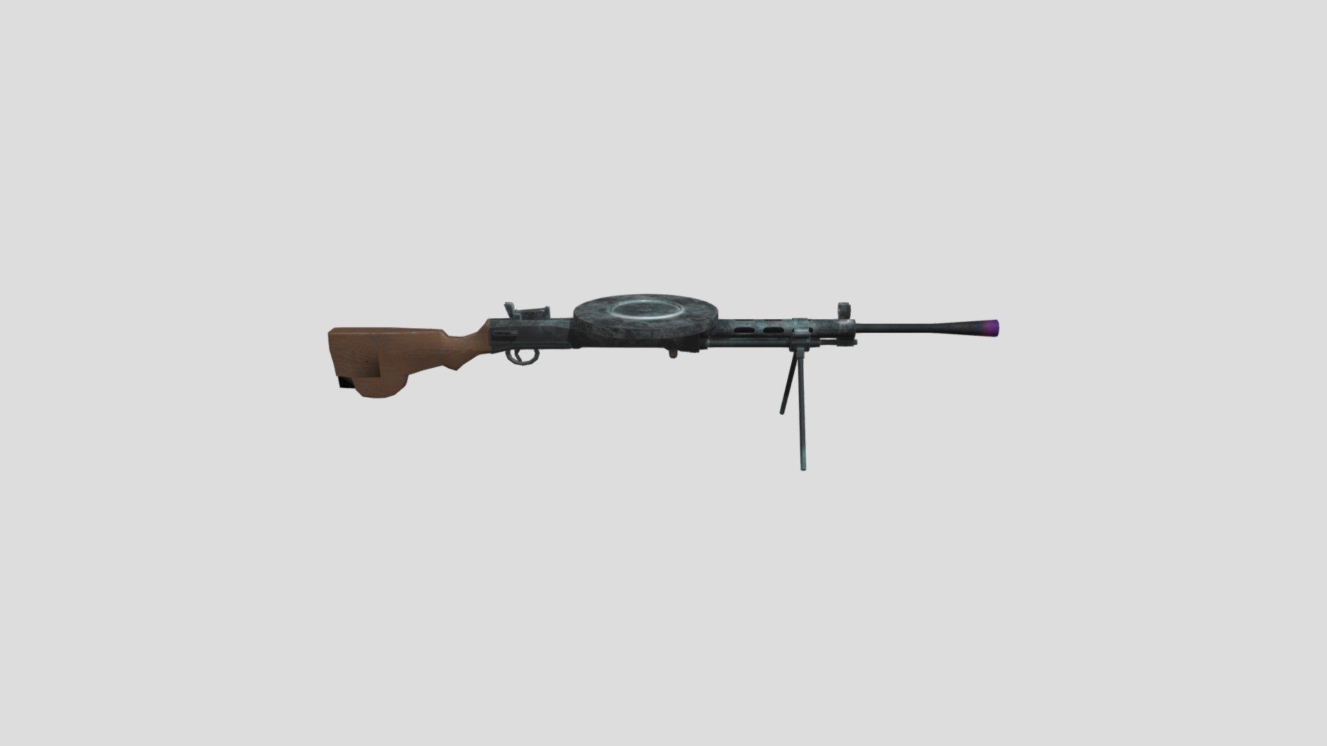 DP-28 - Download Free 3D model by Ben.Manchester [25c8d0c] - Sketchfab