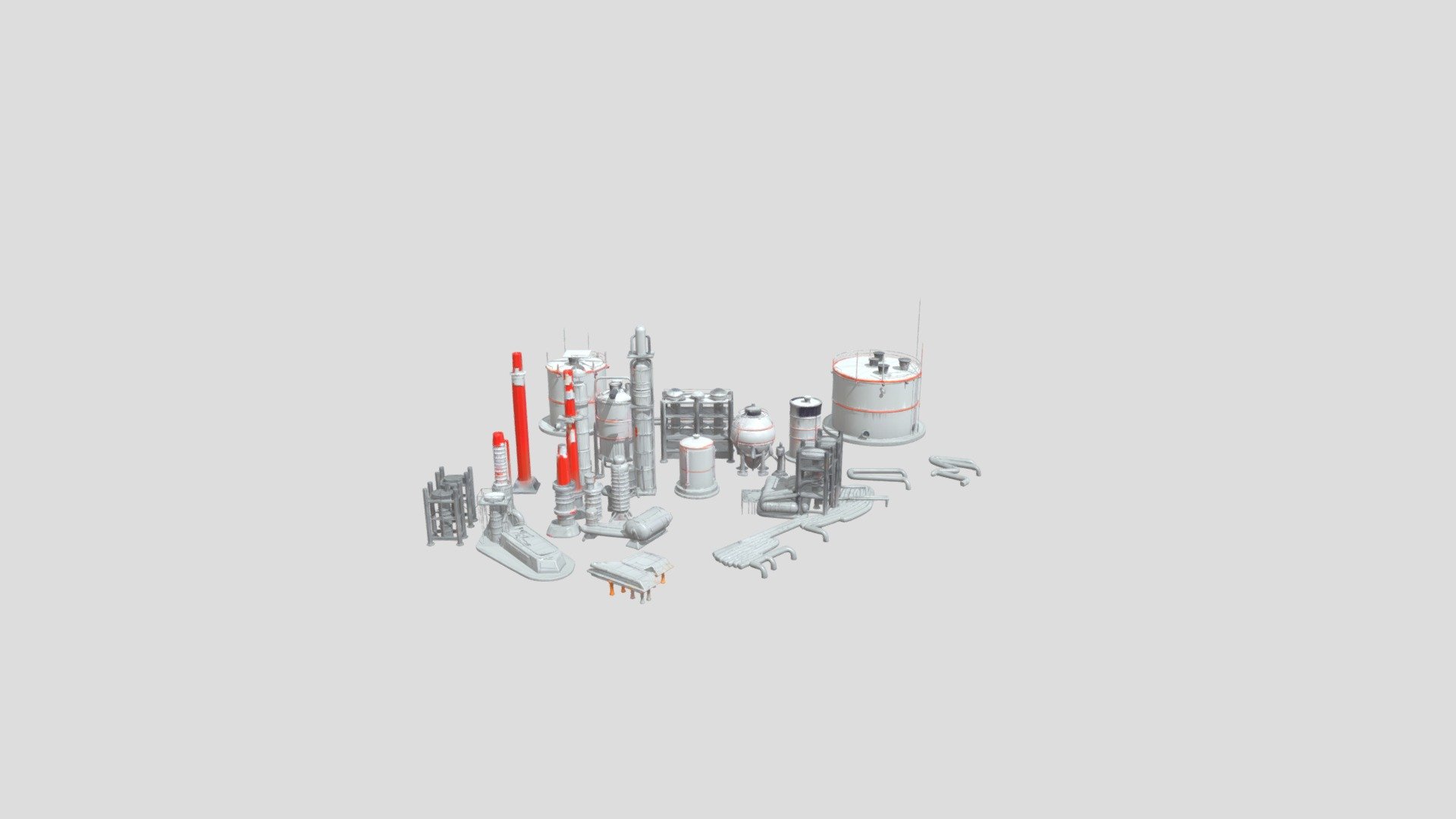 Oil and Gas Equipment - Download Free 3D model by eon-xr [25ca58b ...