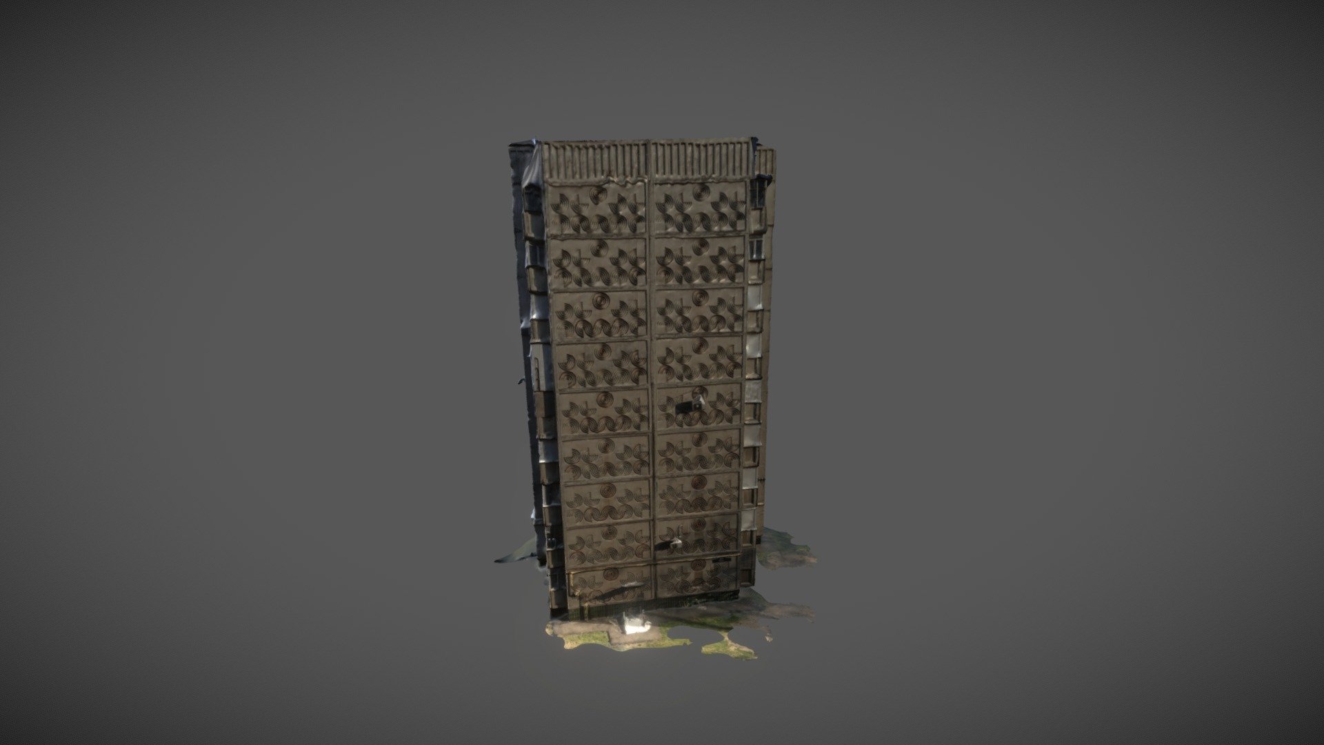 Post-Soviet Union Block of Apartments - Download Free 3D model by ...