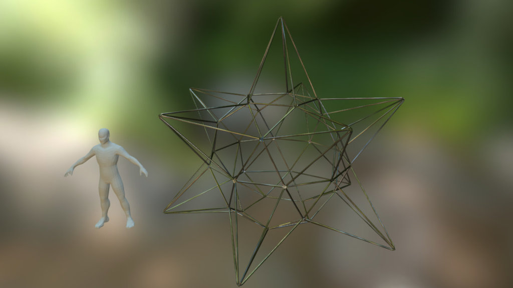 Climbable Geodesic Star - 3D model by Brian Korsedal (@BrianKorsedal ...