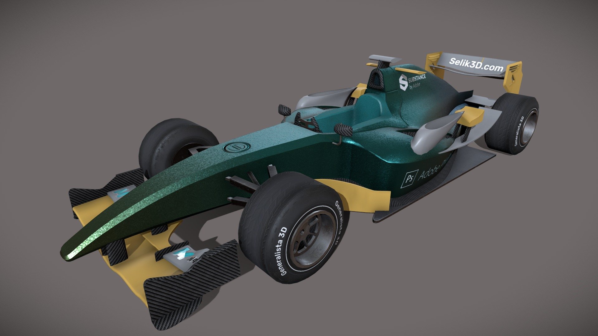 Dallara GP/208 - 3D model by selik3d [25cb012] - Sketchfab