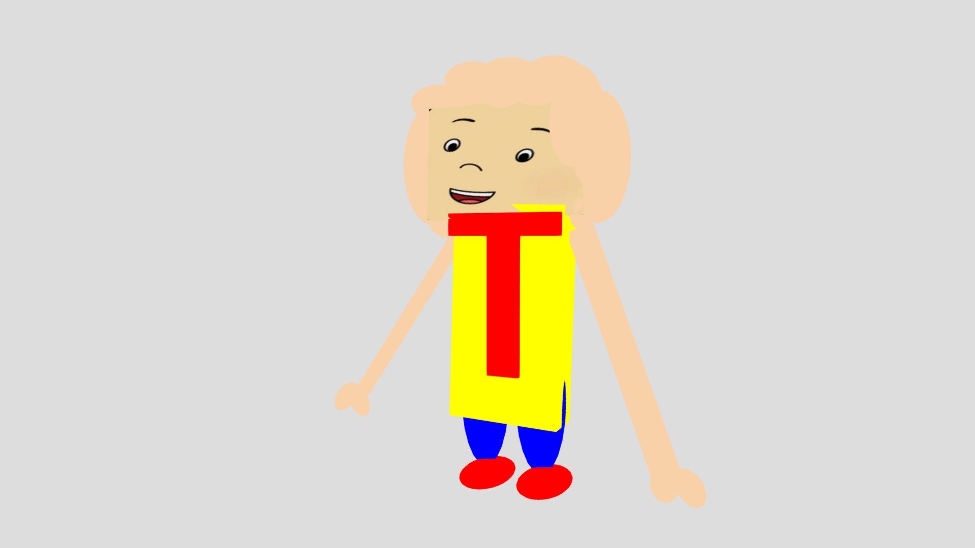 A new model for caillou first look - Download Free 3D model by ...