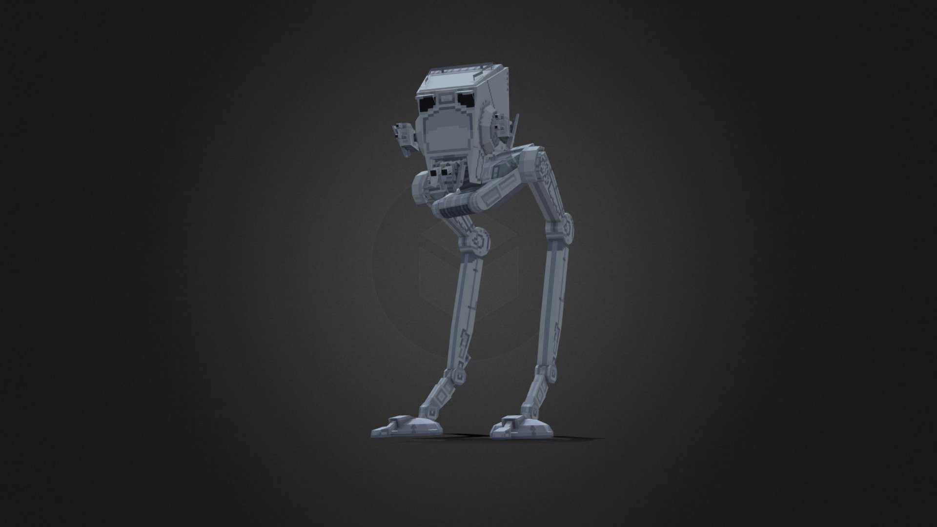 Imperial AT-ST Walker - 3D model by RealSubZero [25cee94] - Sketchfab