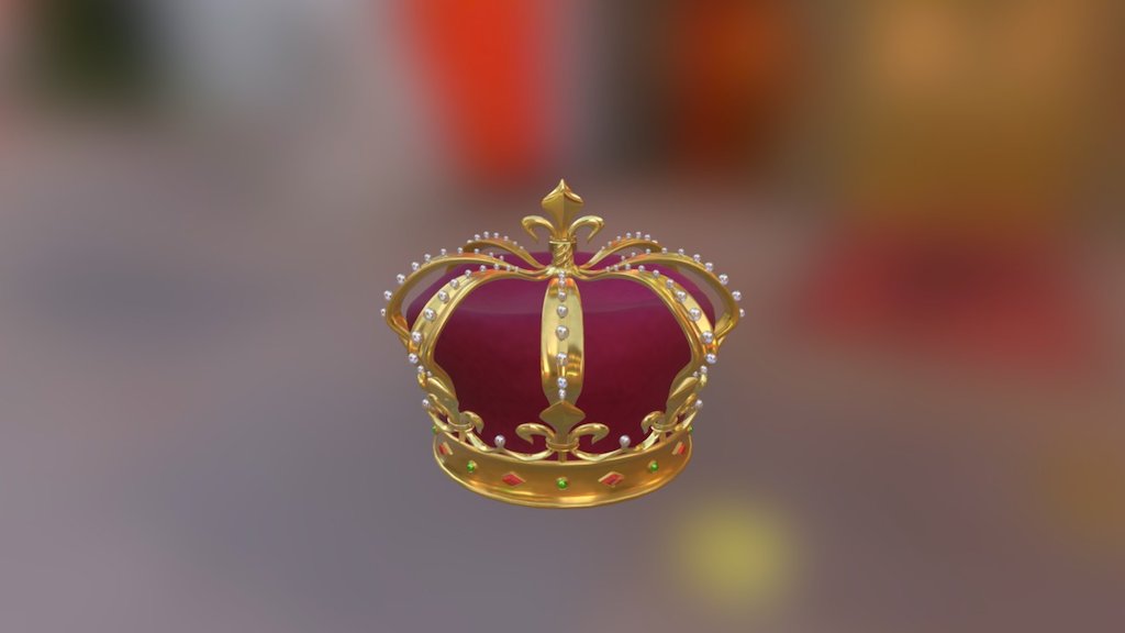 Crown - 3D model by Dadaev (@Dadatv) [25d00f7] - Sketchfab