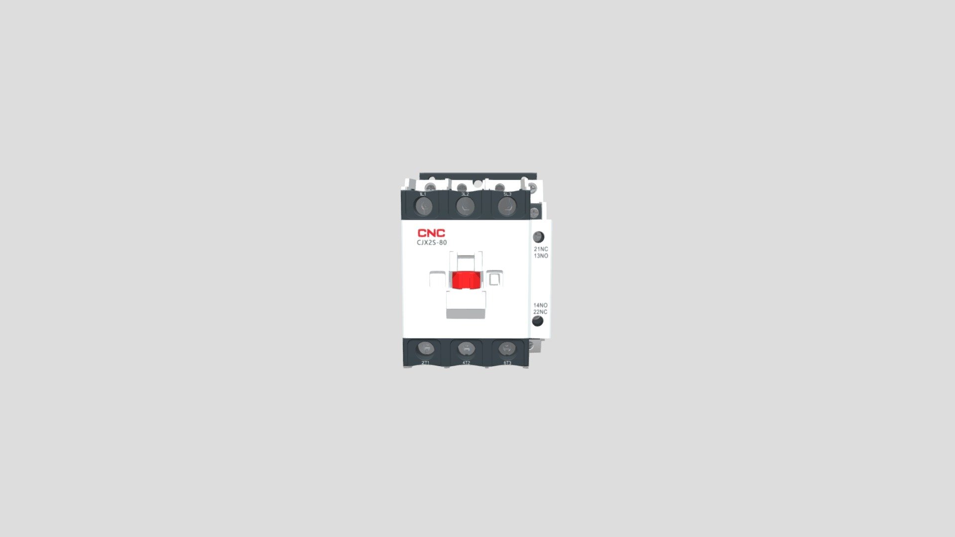 CJX2s AC Contactor - 3D model by cncelectric [25d0cfa] - Sketchfab
