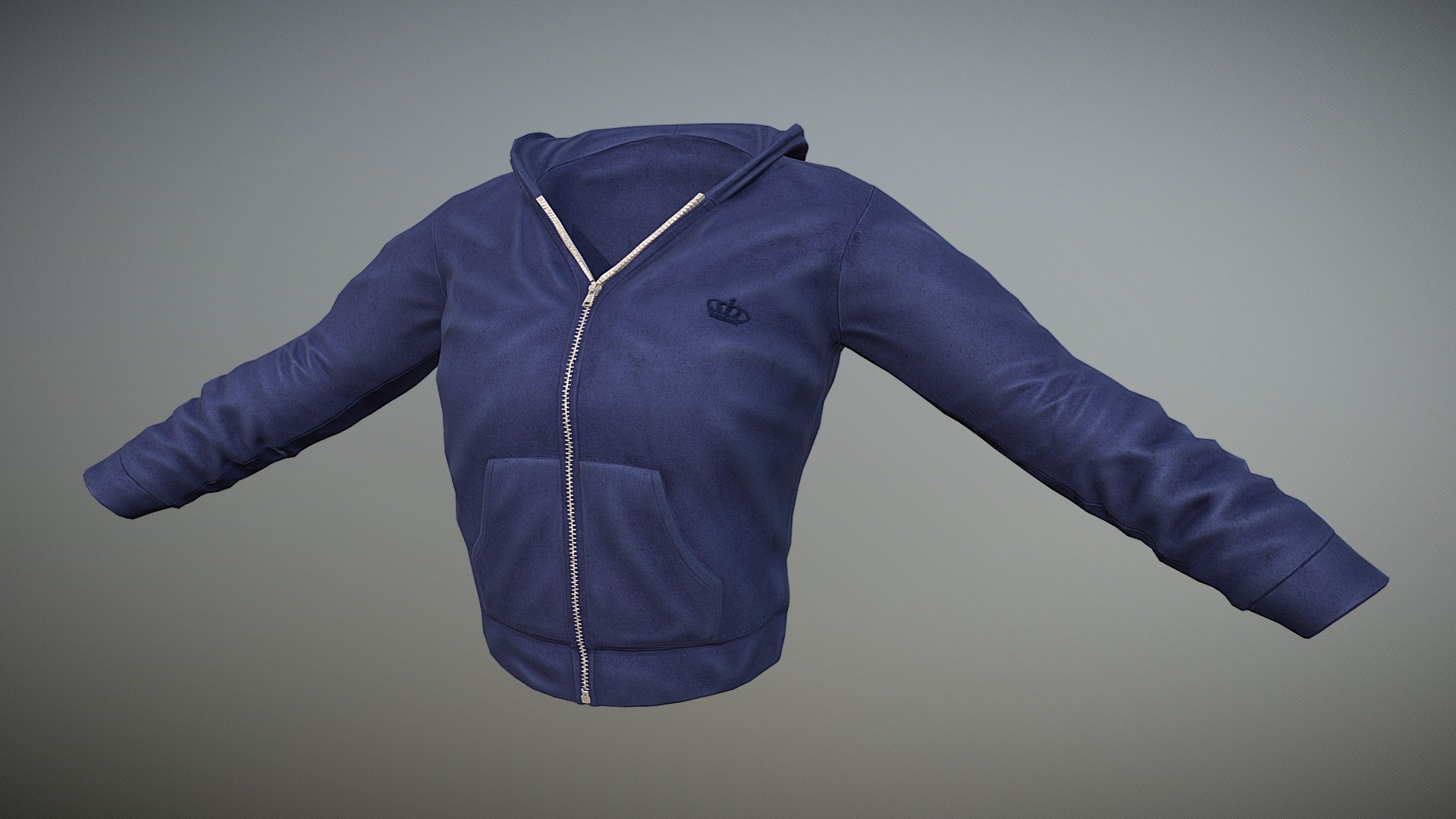 Track Jacket - Adv Character Classwork - 3D model by Morgan Acosta ...
