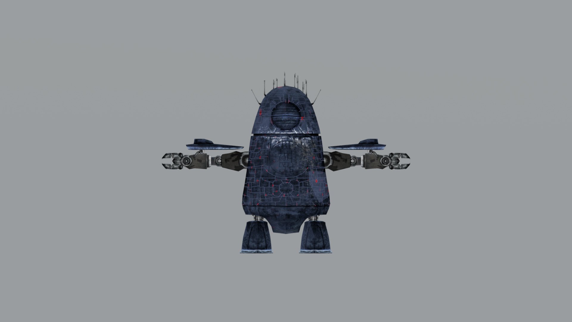 PC Computer - Monsters vs Aliens - Robot Probe - 3D model by payton ...