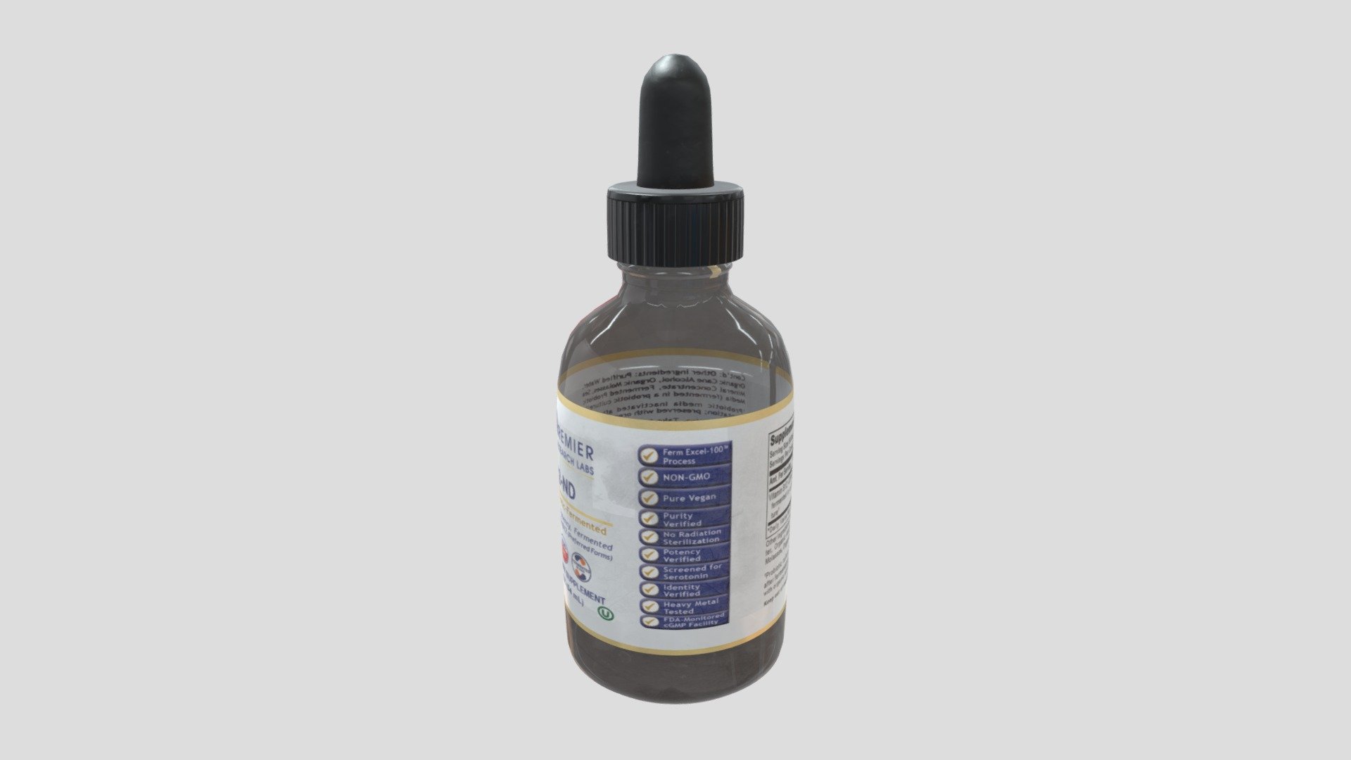 Vitamin B12 Bottle - 3D model by nigel.kenepa [25d3e42] - Sketchfab