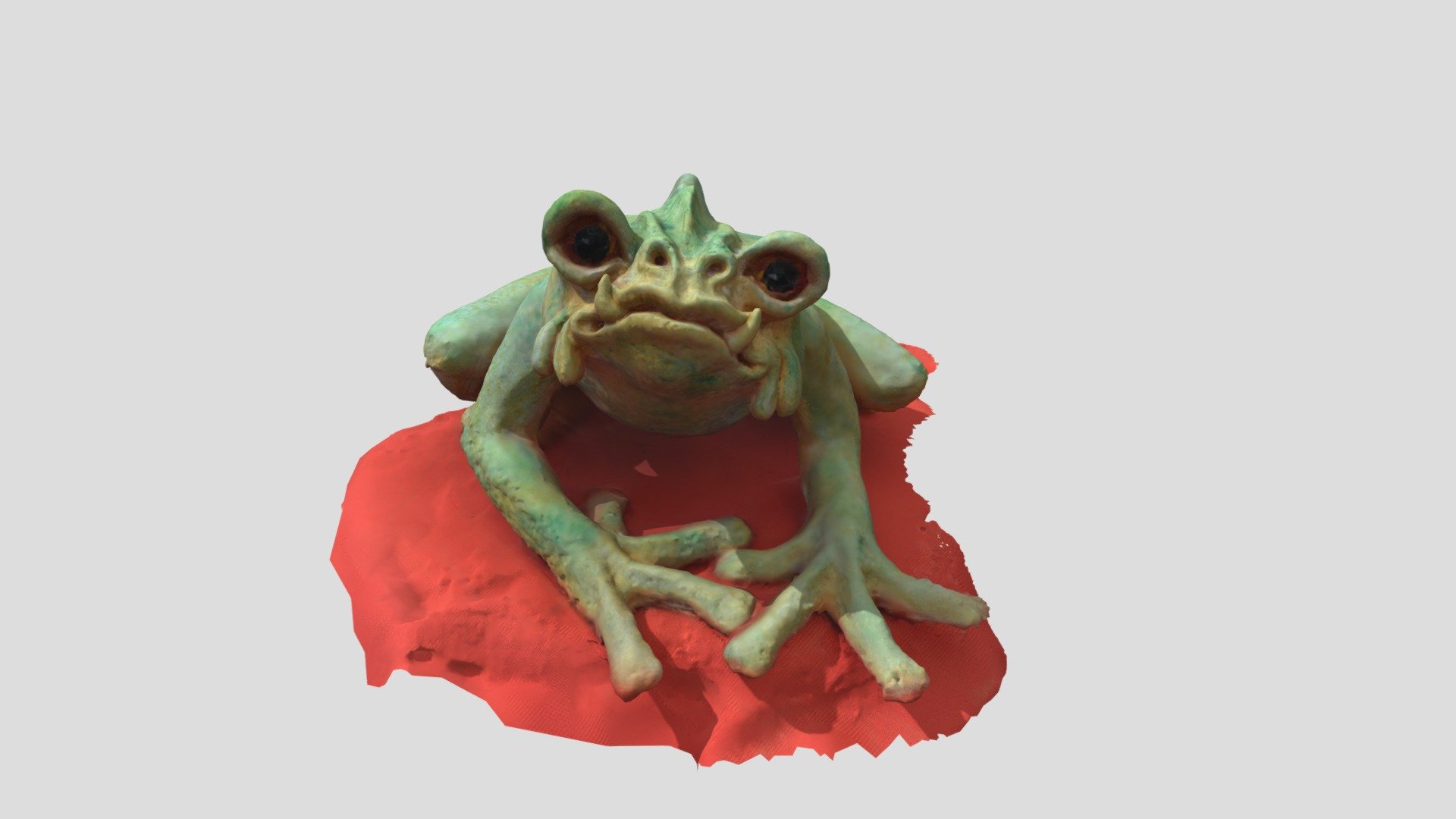 Frogmonster - 3D model by Beadmaker [25d5b6e] - Sketchfab