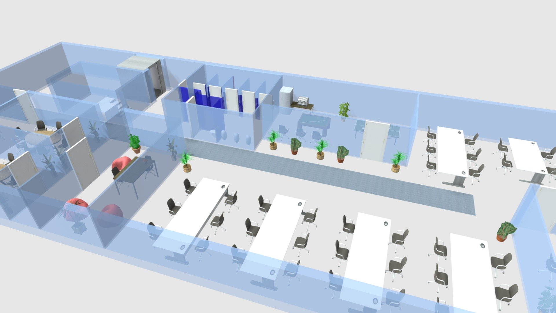 Kantoortuin 3D model - Download Free 3D model by Robin (@Roetss ...