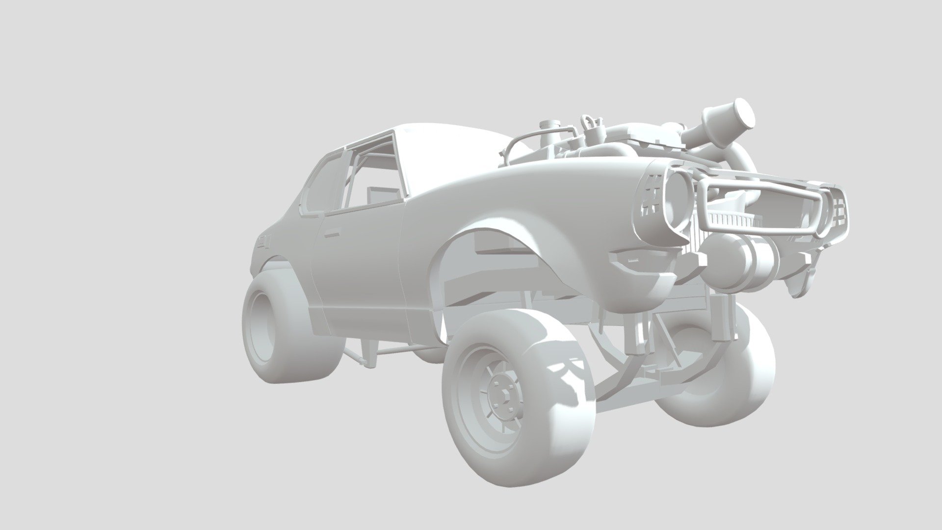 car drag racing - Download Free 3D model by konima [25d66dd] - Sketchfab