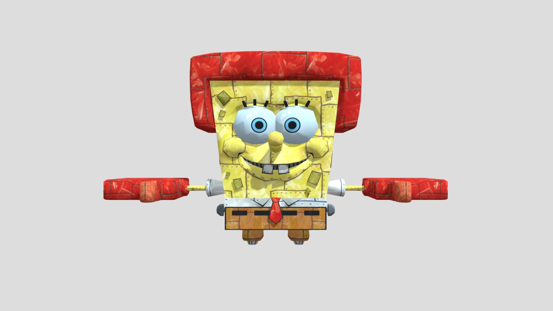 GameCube-SpongeBot SteelPants Boss - 3D model by Sajin Mickey Firey fan ...