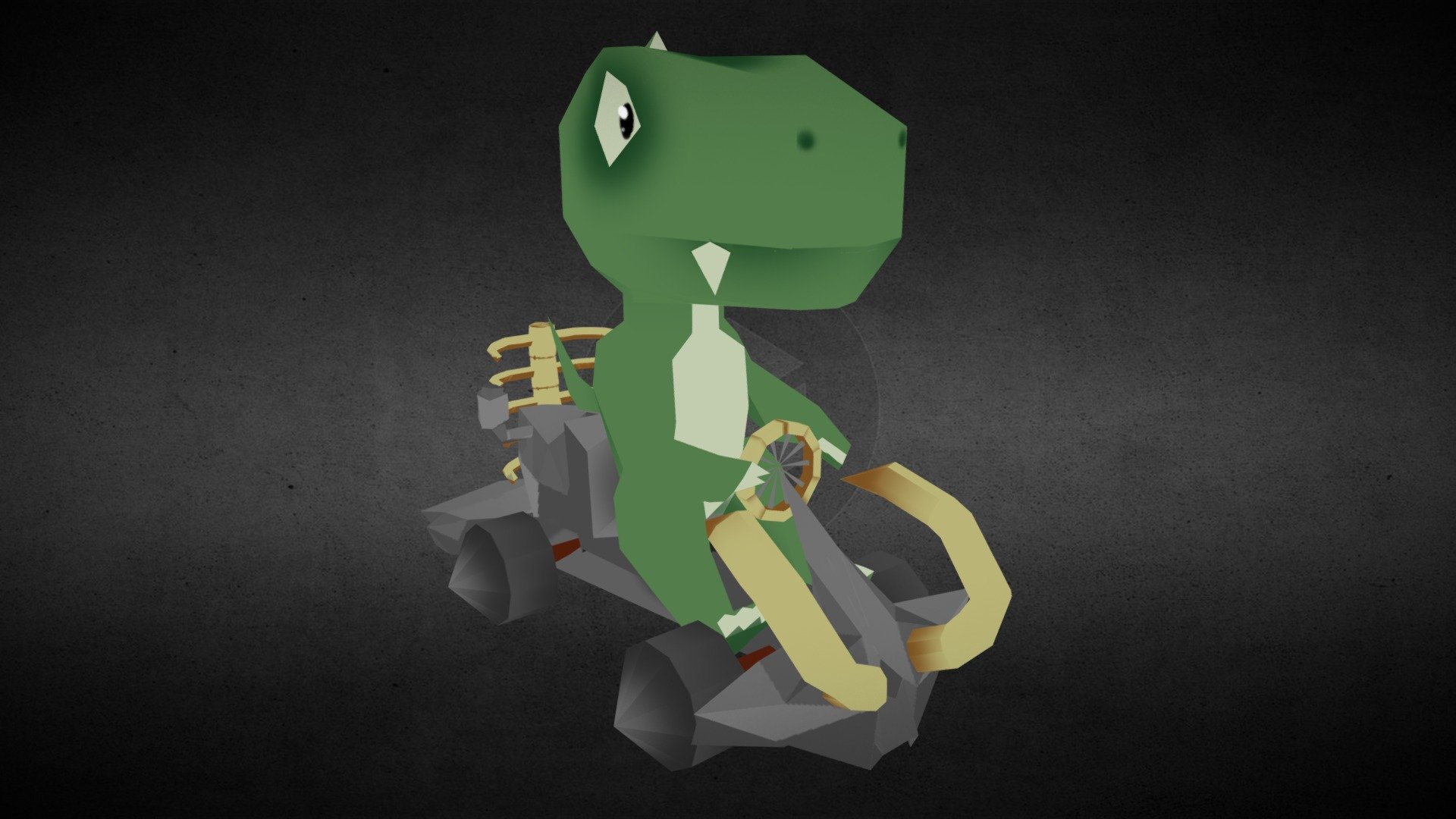 Dino Racer - Download Free 3D model by Justiniano Filipe Terroso ...