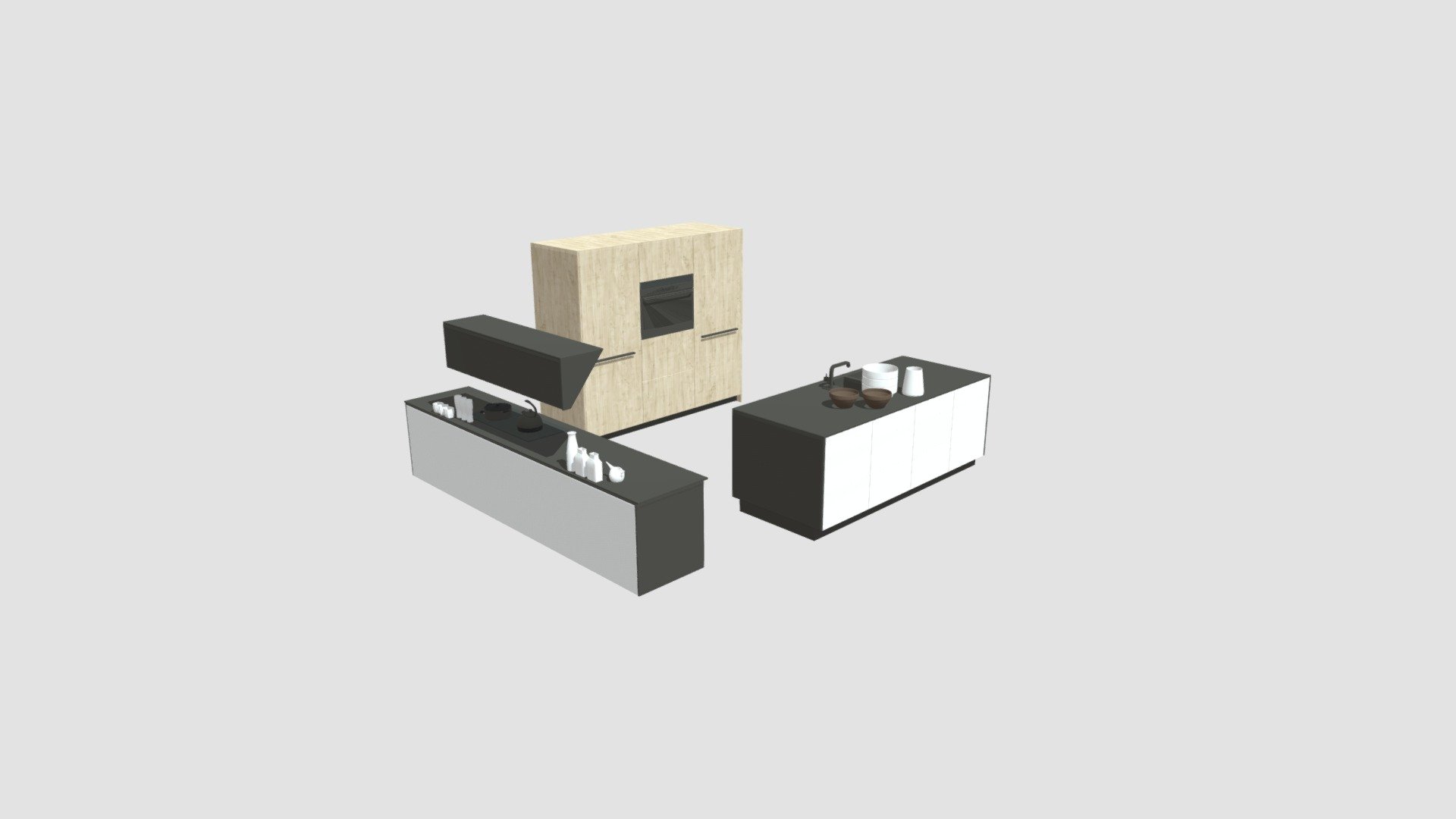 kitchen - Buy Royalty Free 3D model by Evermotion [25d81ef] - Sketchfab ...