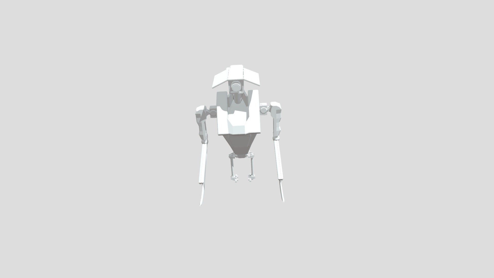 Project Solus - Robot Enemy 1 - 3D model by LouisLarkin [25d83f8 ...