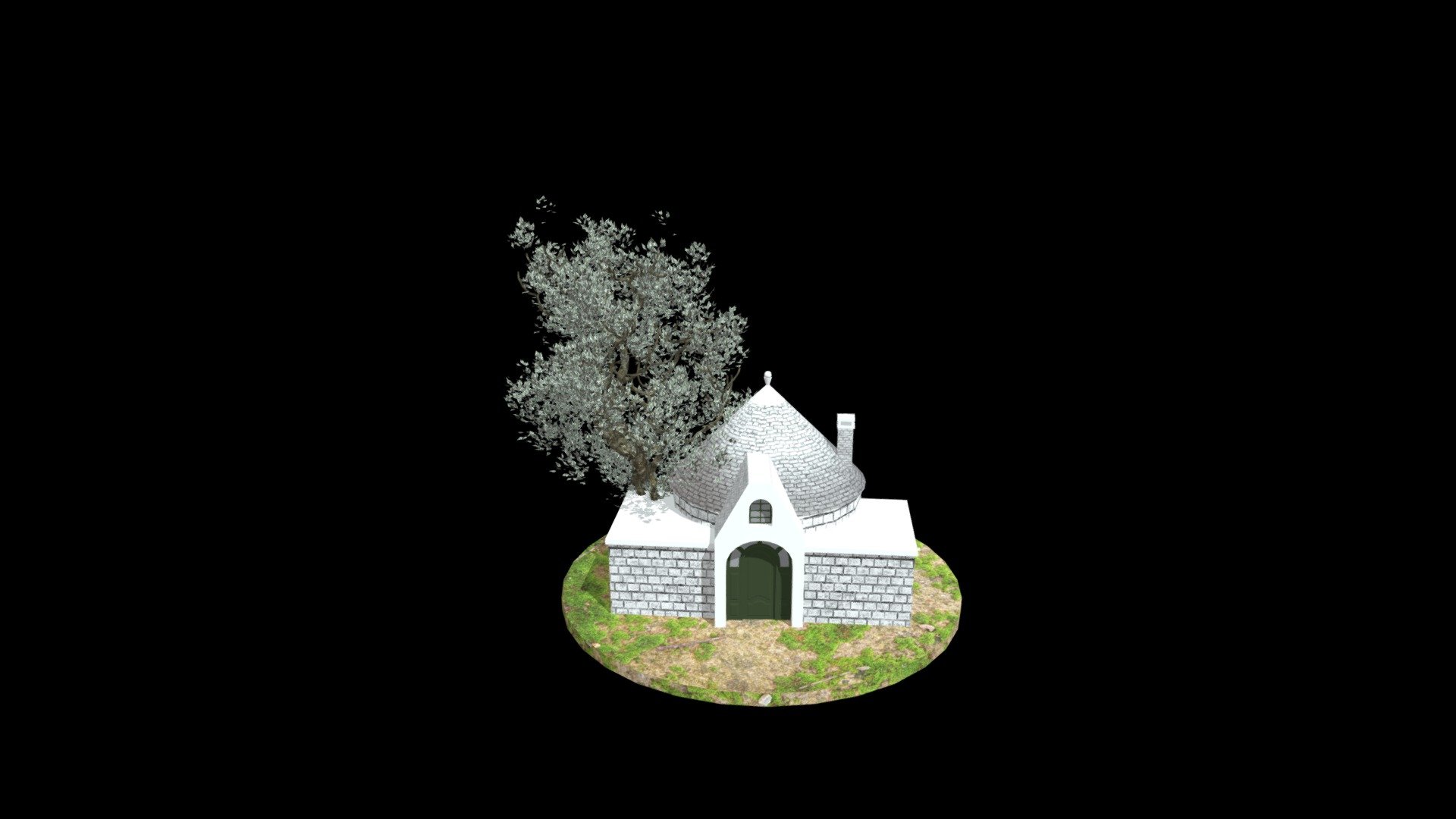 Trullo 01 (Puglia-Italy) - Download Free 3D model by 3D View (@dimoduk ...