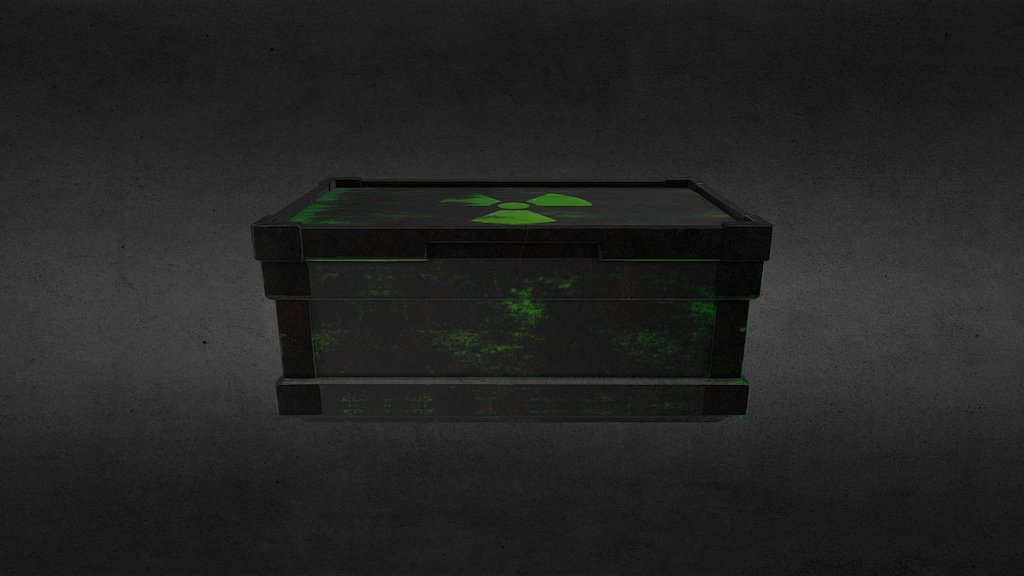 NUCLEAR METAL CRATE (STEAM WORKSHOP) - Download Free 3D model by TheRunya [25dbd82] - Sketchfab