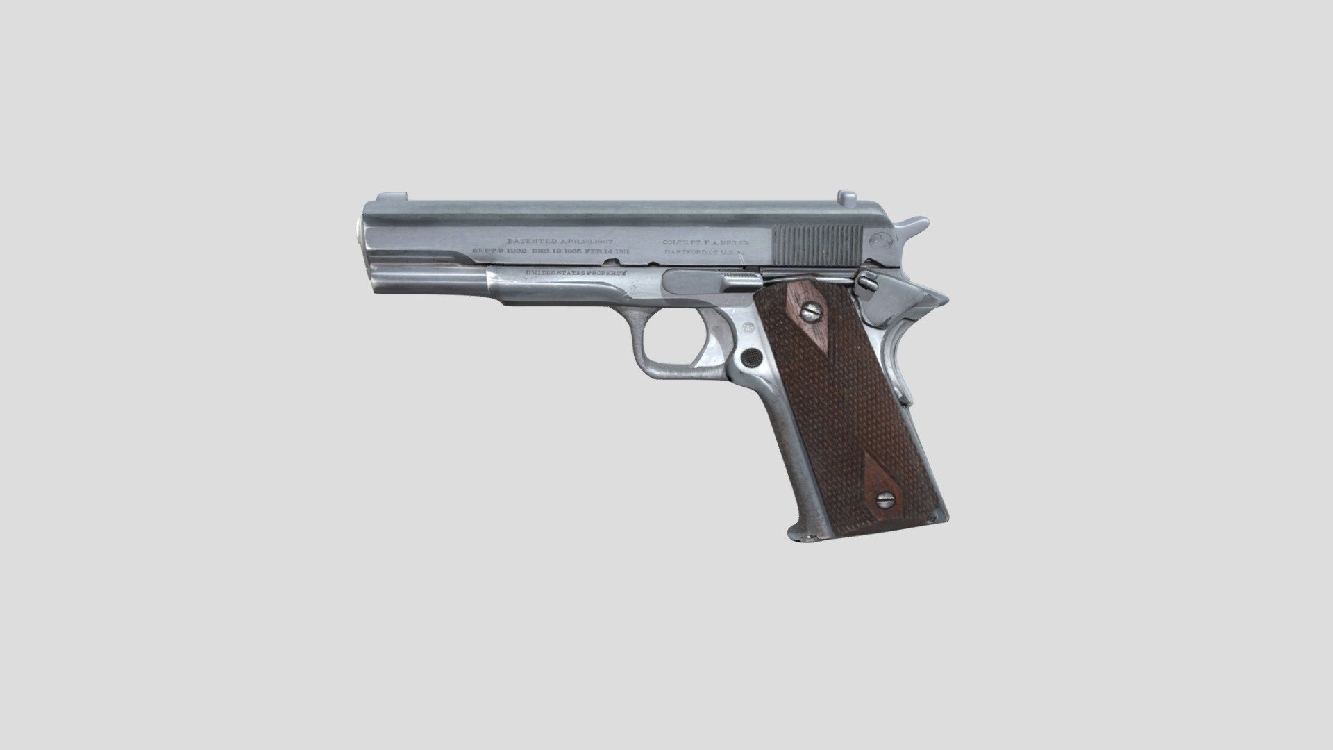 SM_ Colt_1911 - 3D model by Jose Eusebio Palencia III (@jepalencia360 ...
