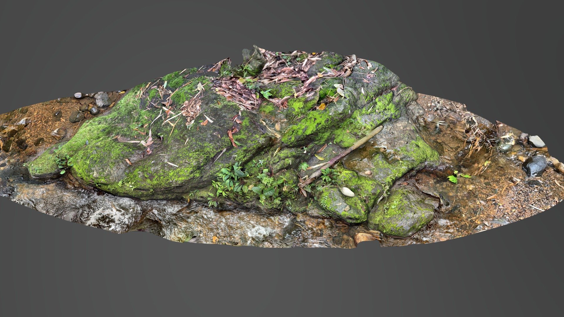 Waterfall Rock 2 (Scaniverse) - Download Free 3D model by JFN (@db4 ...