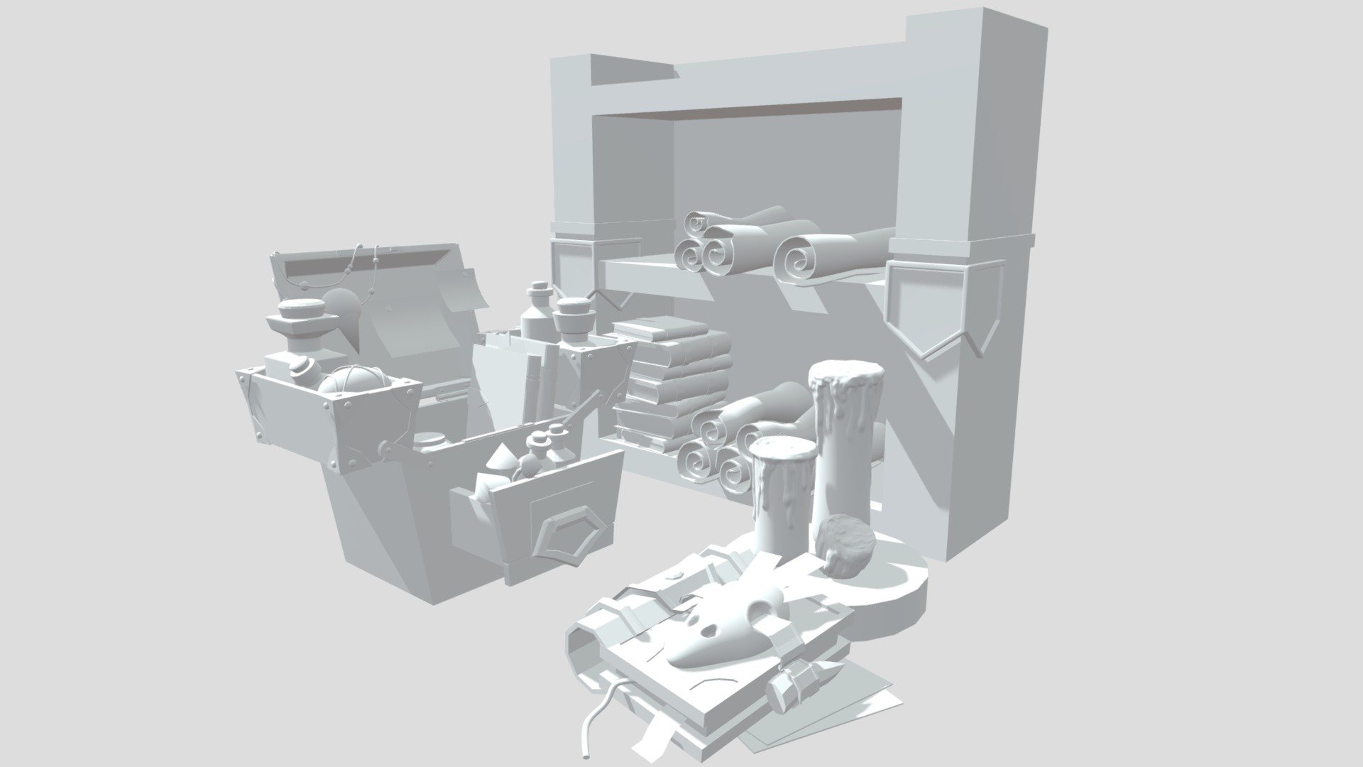 WitchBox - 3D model by e.meadows1 [25dfd5e] - Sketchfab