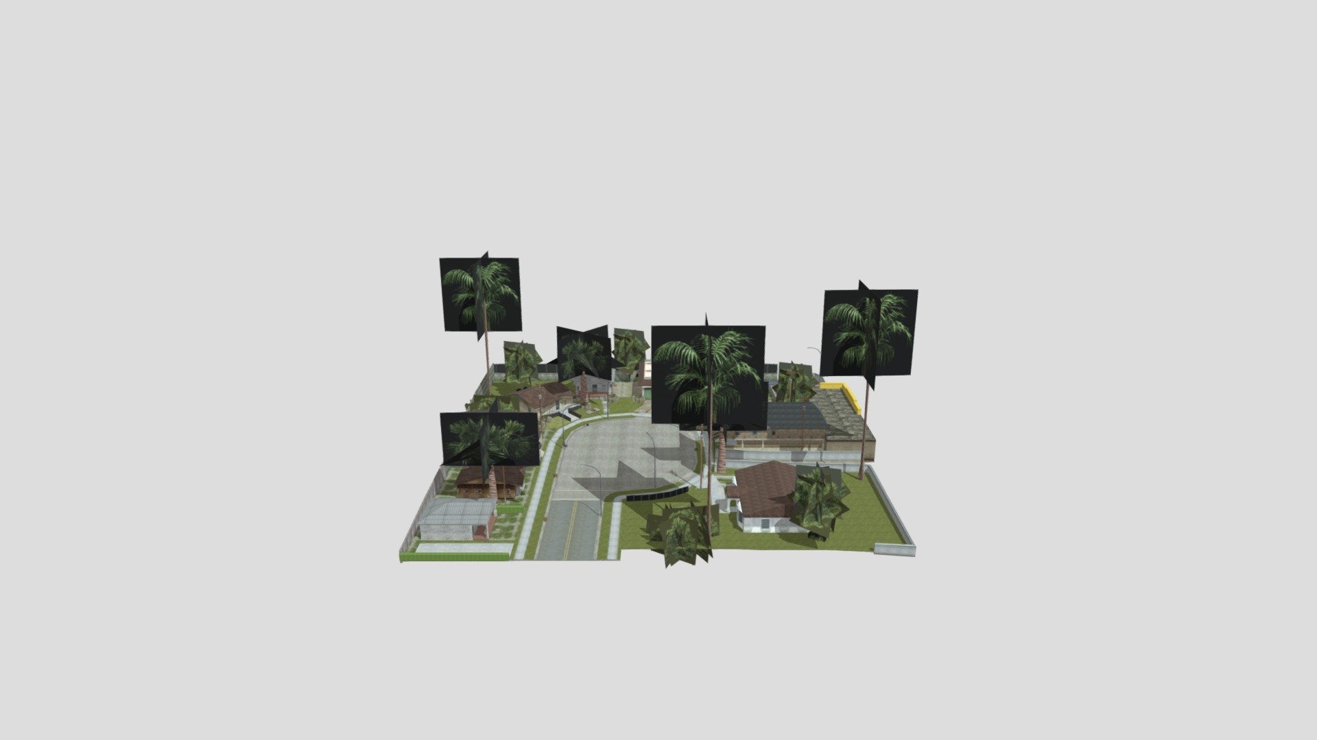 GTASA_ Grove Street - Download Free 3D model by Bruce.Colina [25e044b ...