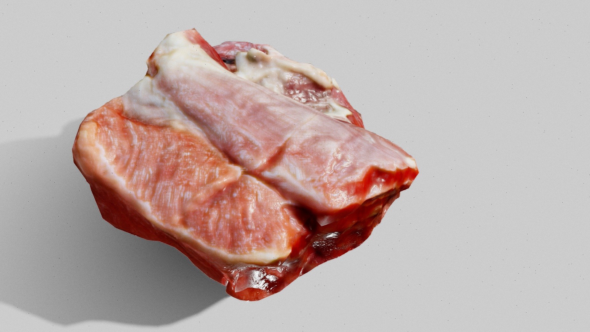 [Remake] Raw Meat - 3D model by DennisPerSecond [25e0688] - Sketchfab